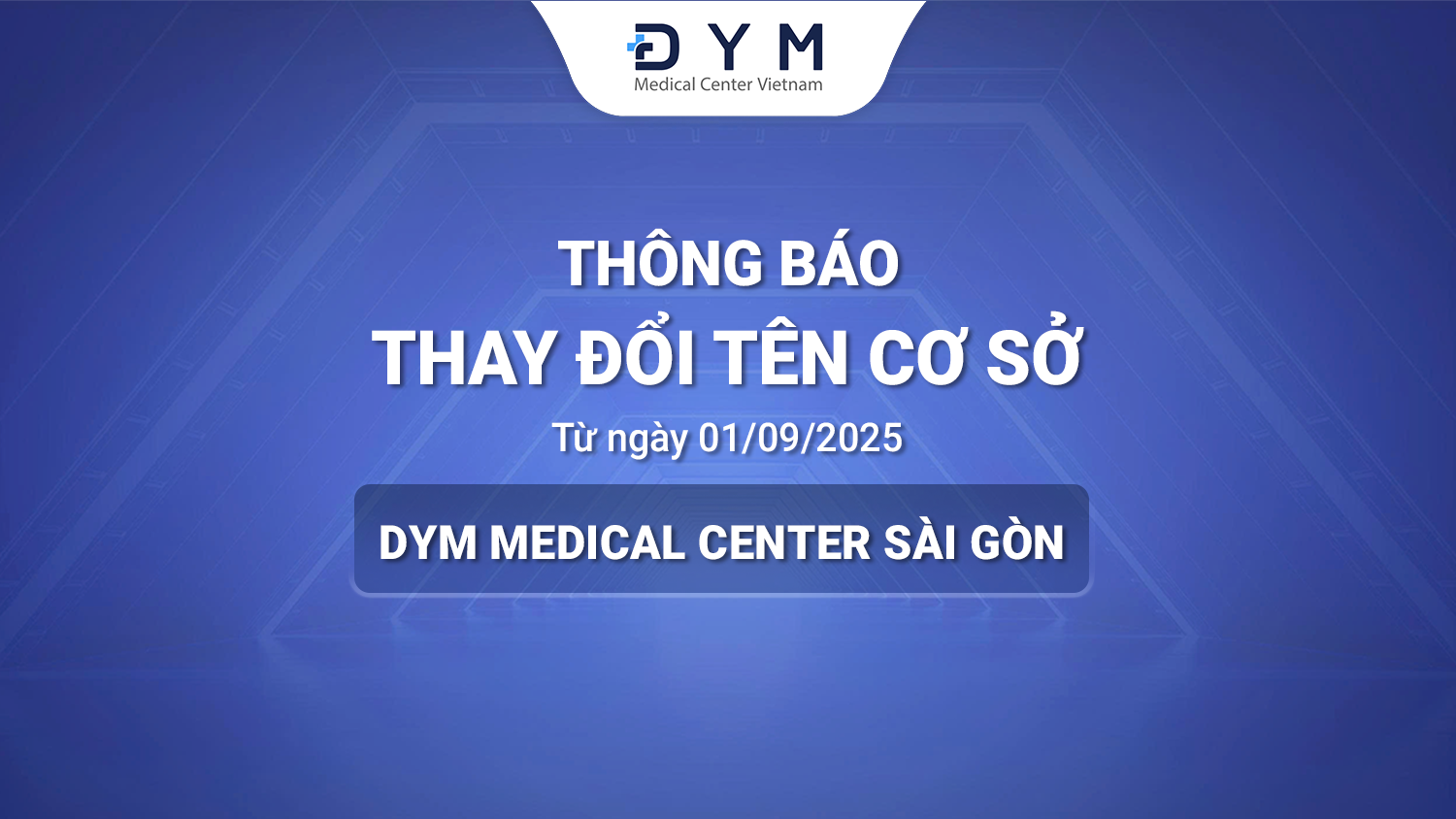 Phòng Khám Đa Khoa Quốc Tế DYM Tại TP.HCM Hà Nội - THÔNG BÁO THAY ĐỔI TÊN CƠ SỞ DYM QUẬN 1